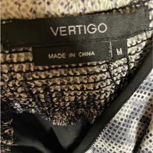 Vertigo | Dresses | Nwt Vertigo Cocktail Dress Snake Print M | Poshmark